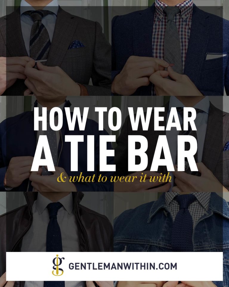 How to Wear a Tie Bar: Styling Inspiration & Rules To Know