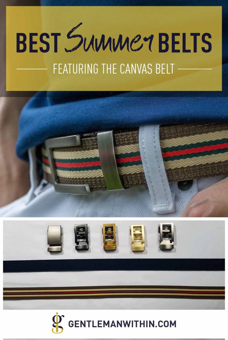 Best Canvas Belts for Men (Feat. Anson Belt & Buckle)
