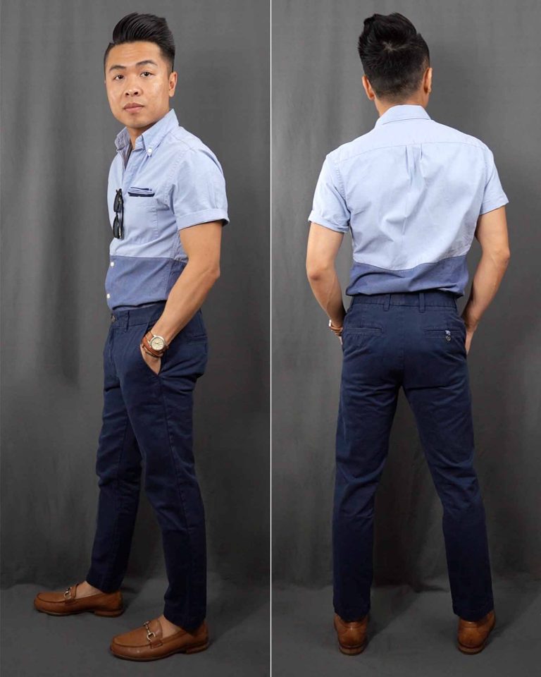 How to Wear A Short Sleeve Button Up Shirt for Short Guys (5 Ways)