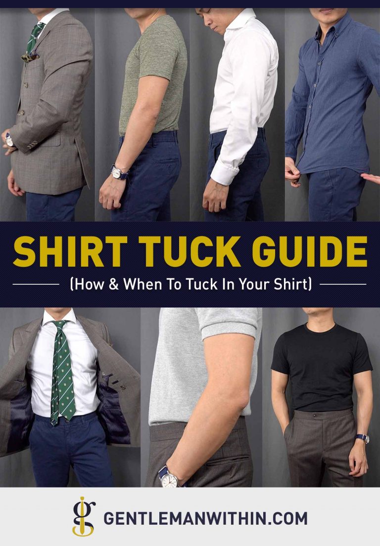 How to Tuck in Your Shirt & Keep it Tucked (The Definitive Guide)