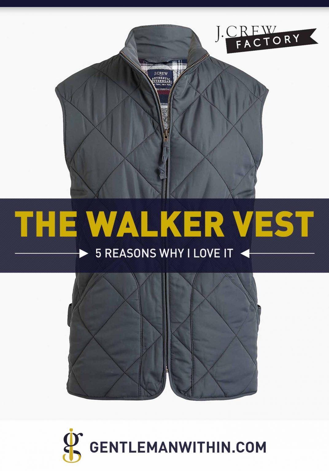 J.Crew Factory Walker Vest Review (5 Reasons Why I Love It