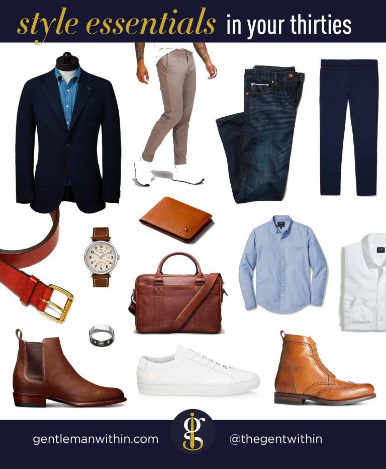 How to DRESS YOUR AGE for Men (20s, 30s, 40s & Beyond)